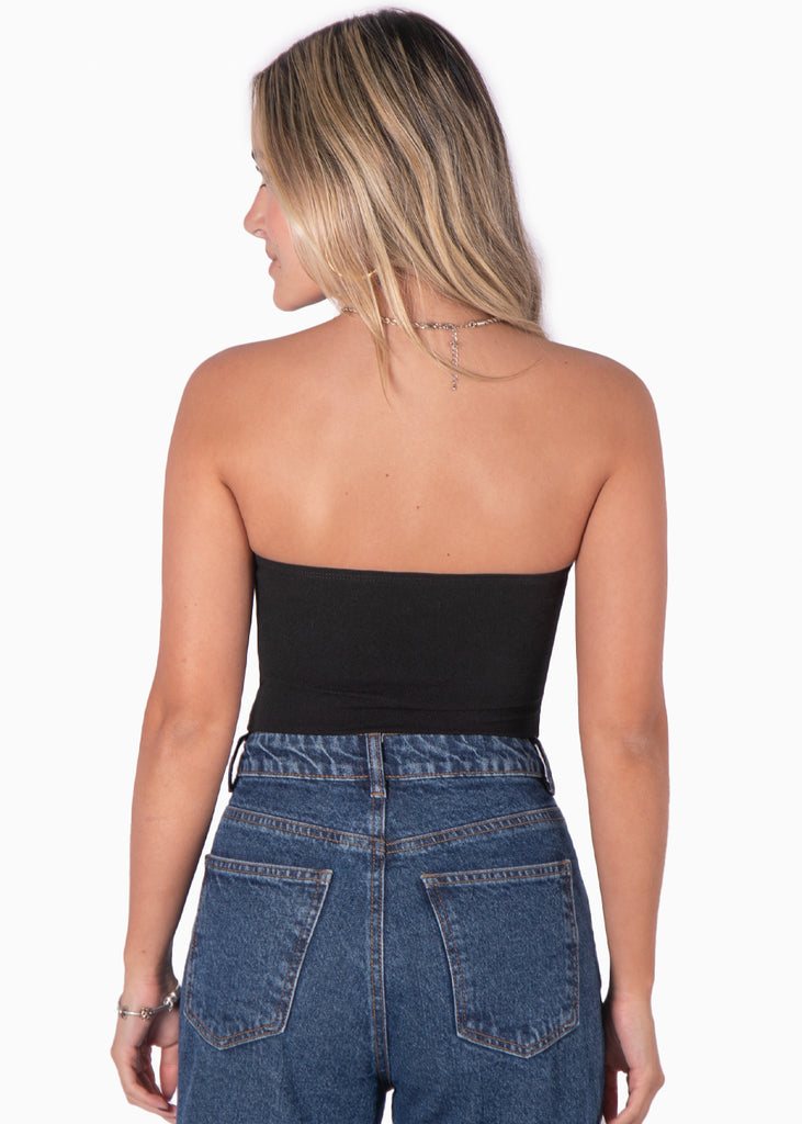 Body Strapless Tipo Corset con Escote en V | Flashy Colombia